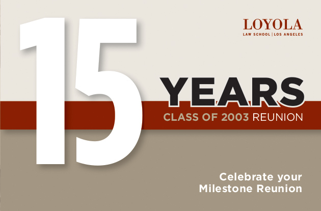 Class of 2003 - Loyola Marymount University